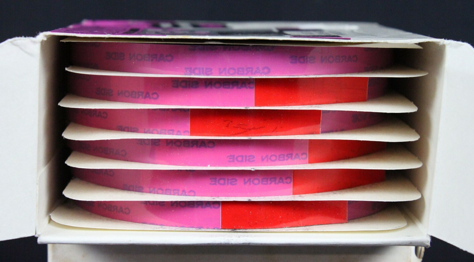 6 IBM NU-KOTE Black Film Typewriter Ribbons B42 Polyethylene Vintage in ...