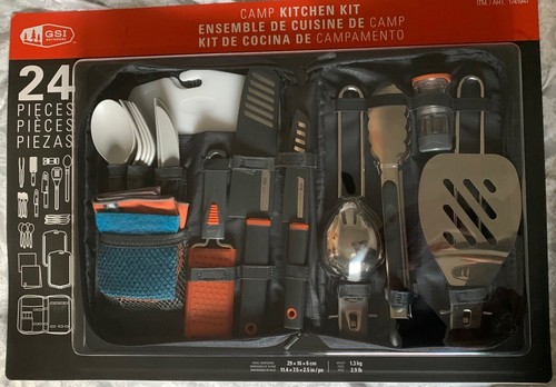 GSI OUTDOORS 24PC CAMP KITCHEN KIT In Box | eBay