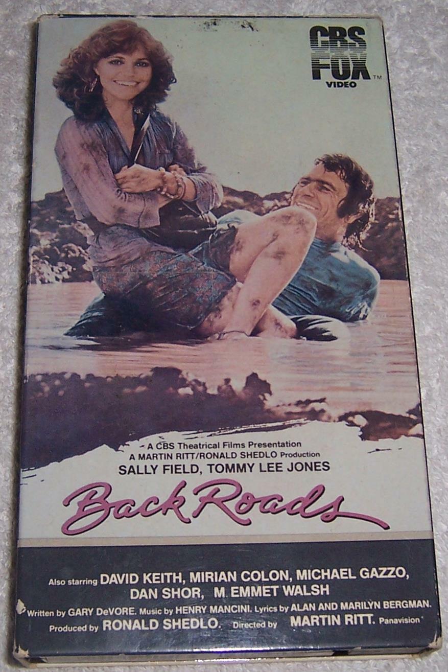 Back Roads VHS Video Sally Field Tommy Lee Jones | eBay