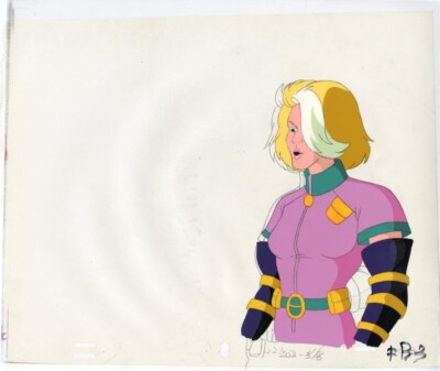 Captain Planet Planeteers Dr Blight painted animation production cel ...