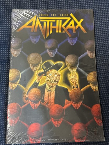 Anthrax Among The Living GN Scott Ian Nicotero Rob Zombie Gerard Way ...
