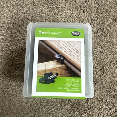 Trex Hideaway Universal Hidden Fastener Combo Pack 50 Square Foot ...