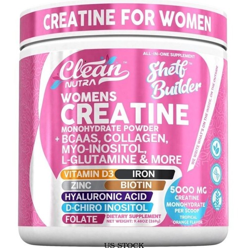 Women’s Creatine Powder Blend with BCAAs Collagen Inositol | eBay
