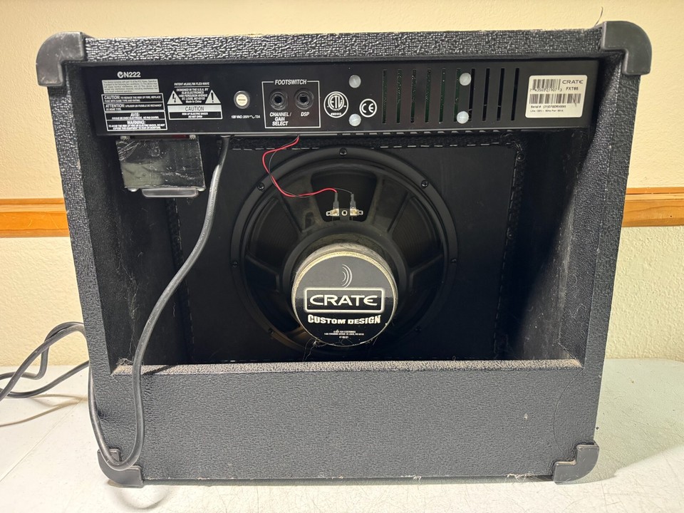 Crate FXT65 Guitar Amplifier 65w Combo Amp 2 Channel 1x12 Solid State ...