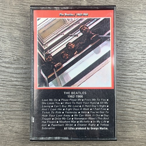 The Beatles 1962-1966 Red Album Cassette Tape | eBay