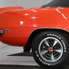 Set of 4 67-72 Pontiac Red PMD Rally Wheel II Center Caps Firebird ...