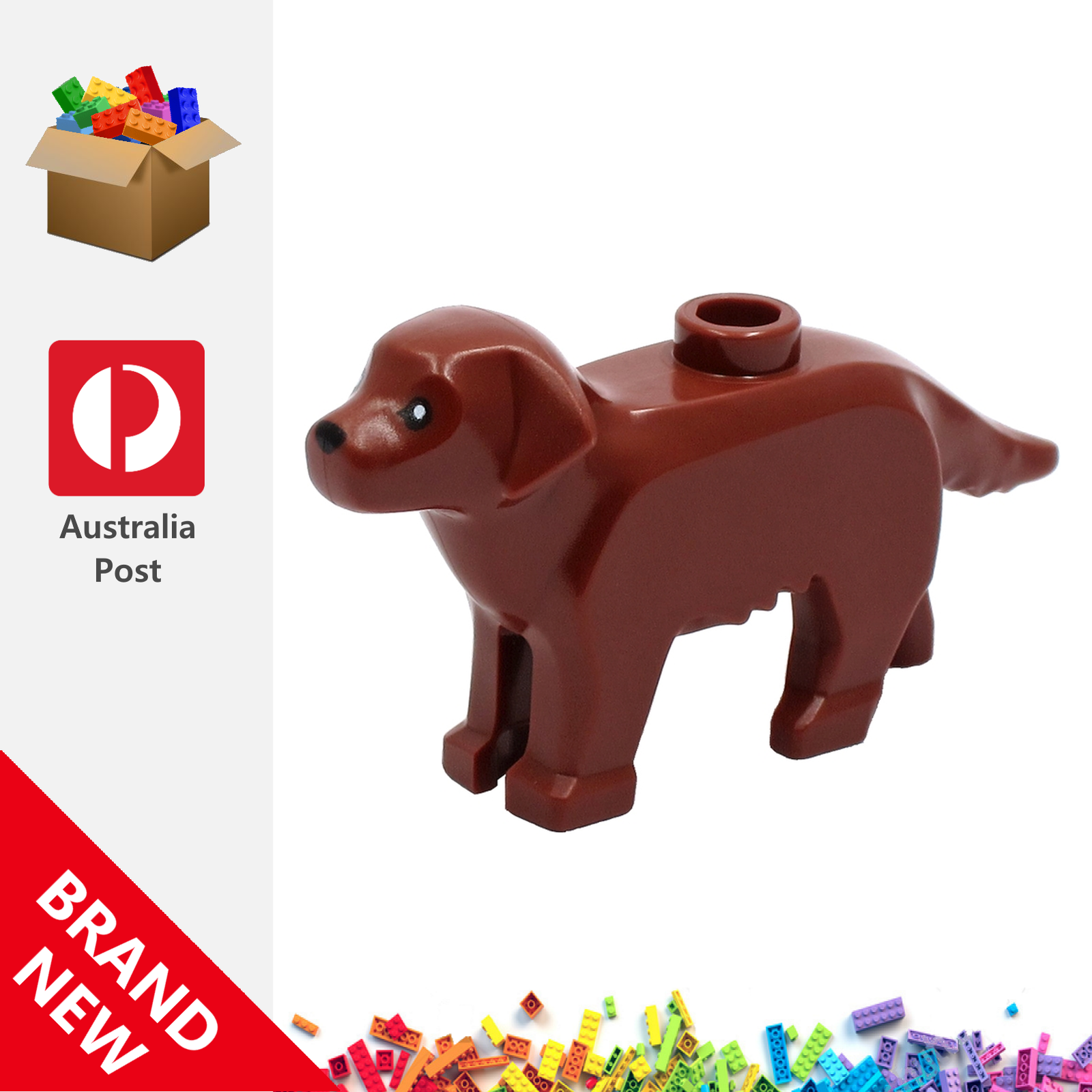 Genuine LEGO™ - Dog Labrador / Golden Retriever - 69962 New Parts | eBay