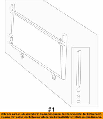 88460-33130 Toyota Condenser assy, cooler 8846033130, New Genuine OEM ...
