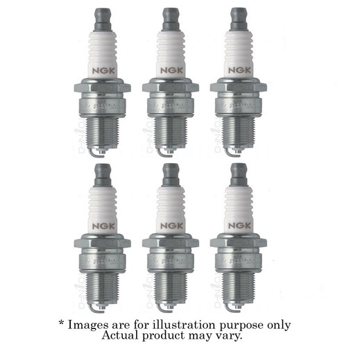 6x New NGK M14x1.25 Non-Resistor Standard Spark Plug For NISSAN URVAN ...