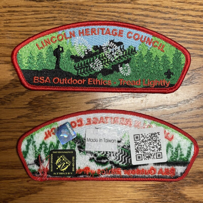 Lincoln Heritage Council BSA Outdoor Ethics Tread Lightly CSP New Mint ...