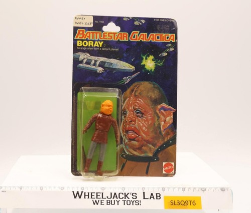 Boray Battlestar Galactica 1978 Mattel Vintage Action Figure NEW SEALED ...