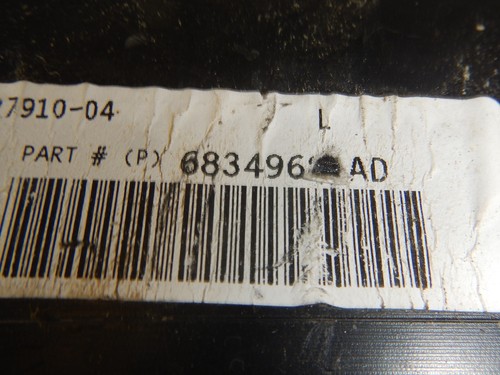 Jeep Wrangler JL 18-23 OEM Rear Bumper Close Out Panel Driver Left ...