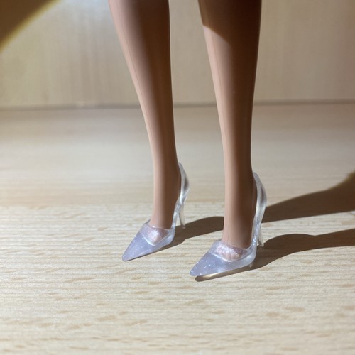 Barbie Model Muse Holiday Doll Clear High Heel Shoes Translucent Point ...