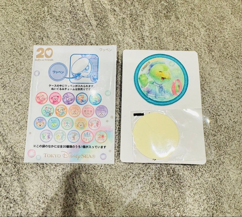 [Duffy & Friends] 20th Anniversary Colorful Happiness Patch Ormel | eBay