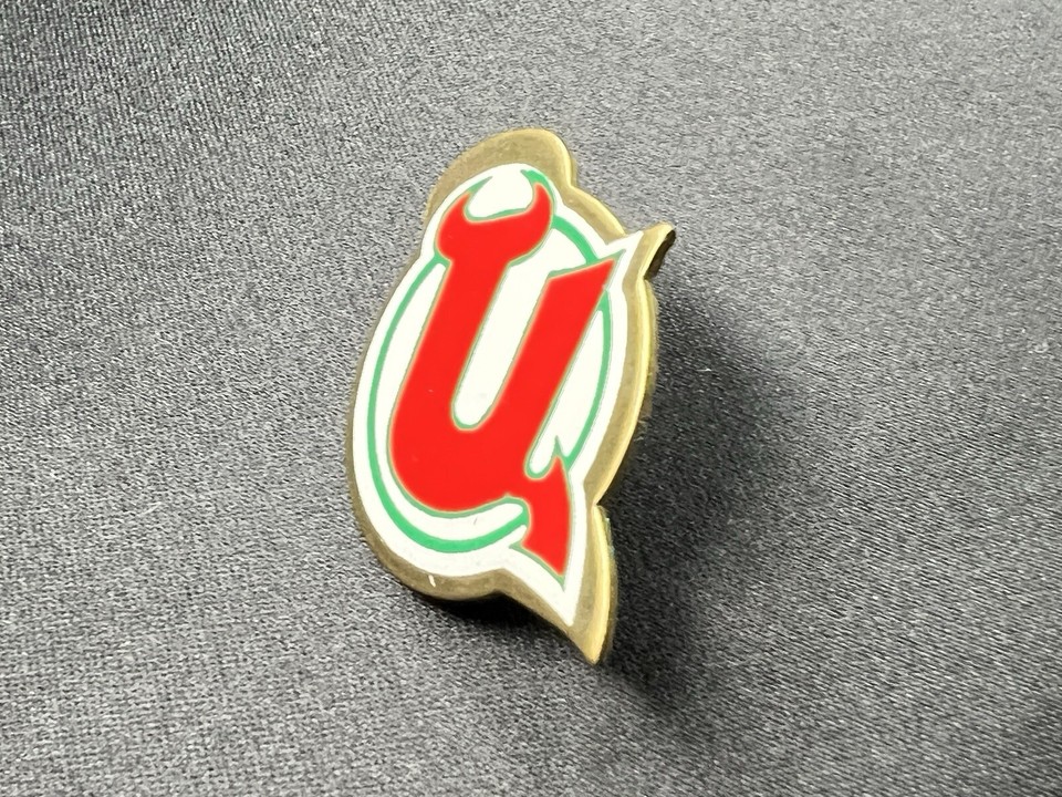 Vtg Utica Devils Lapel Hat Pin 1.25” AHL Minor League Comets Hockey ...