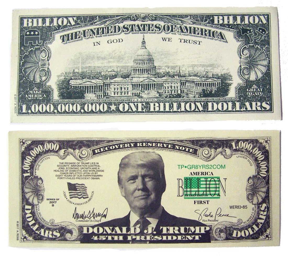 Billion Dollars In 100 Dollar Bills