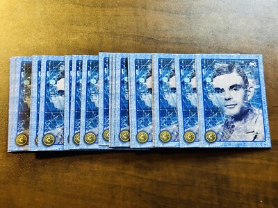 (25) ALAN TURING RC #7 2023 Cardsmiths Currency S2 Collector Investor ...