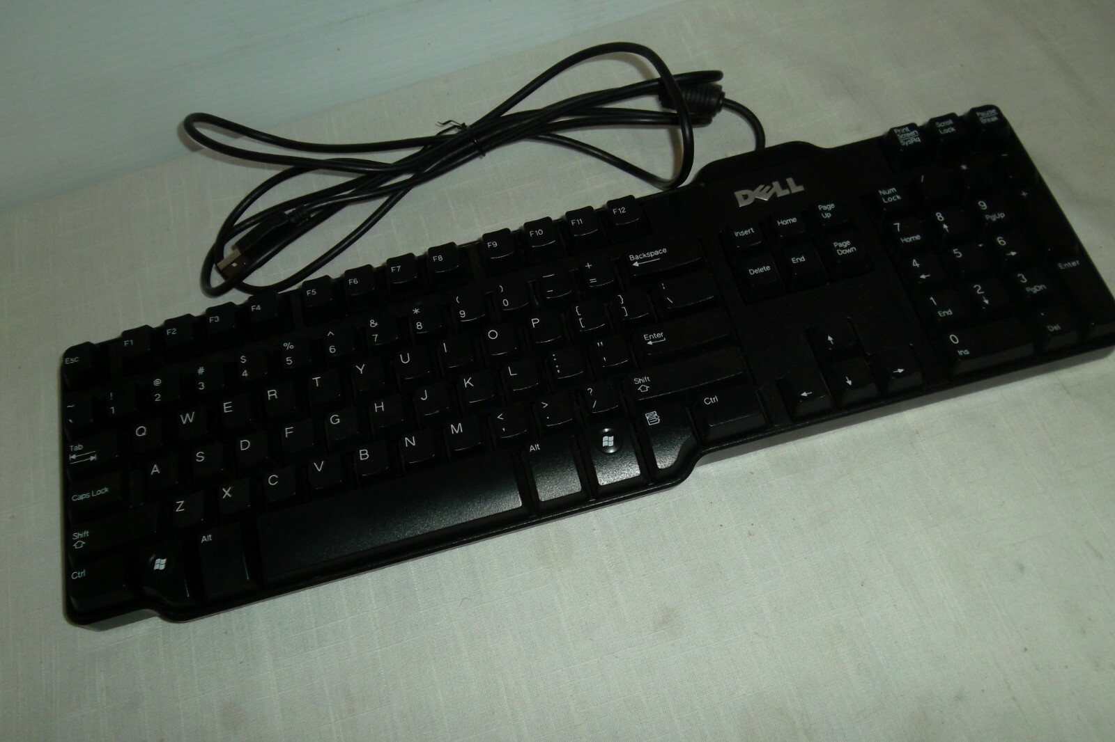 Dell USB Keyboard Black L100 SK-8115 RT7D50 DJ331 J4624 W7658 RH659 ...