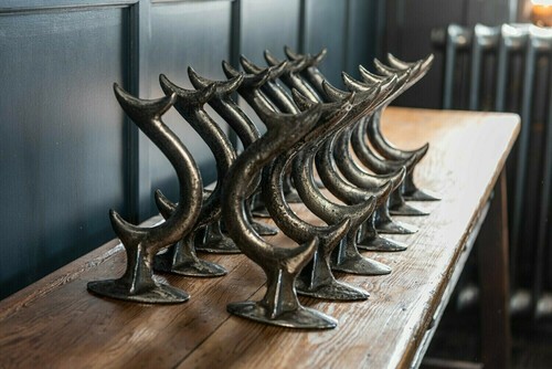 English Polished Cast Iron Drain Pipe hooks | eBay