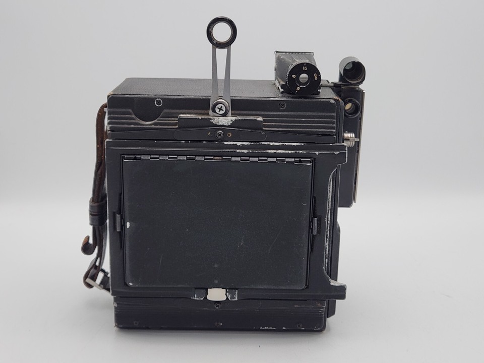 Graflex Speed Graphic 4x5 Large Format Press Camera Optar 135mm F4.7 ...