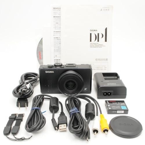 Sigma DP1 14.0 MP Compact Digital Camera SLR Body Black Color Used from ...