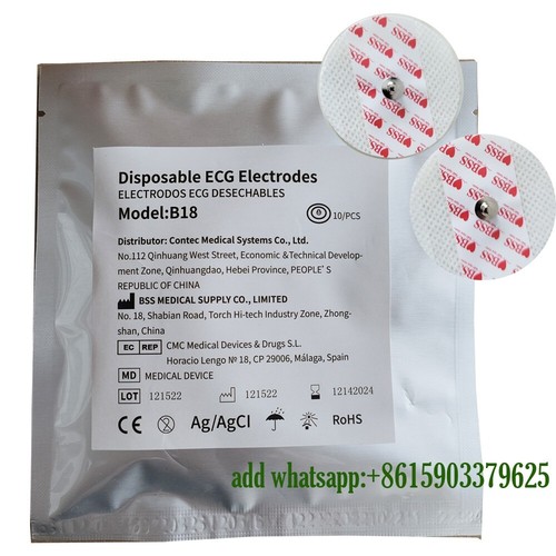 100pcs disposable Electrodes Sticker For ECG / EKG machine Monitor free ...