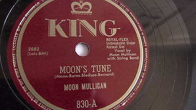 Moon Mulligan - 78rpm single 10-inch –King #830 Moon’s Tune | eBay