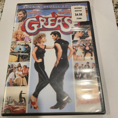 Grease (DVD,NEW) Rockin Rydell Remastered Special Edition 883929304141 ...
