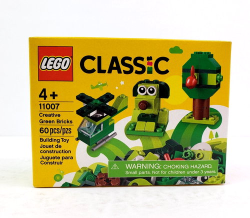 Lego 11007 Classic Creative Green Bricks 60 Piece Building Set Toy | eBay