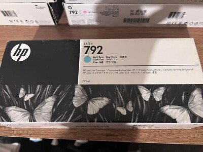 HP 792 Latex Ink LIGHT CYAN / DESIGNJET L26500 28500 210 260 june 21 ...