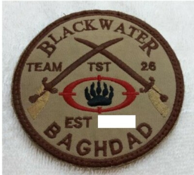 Blackwater Worldwide USA IRAQ TST 26 PSD OIF SF SEAL OEF | eBay