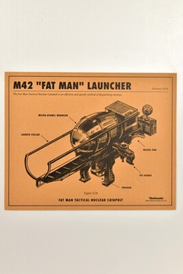 Fallout M42 Fatman Gun Print | eBay