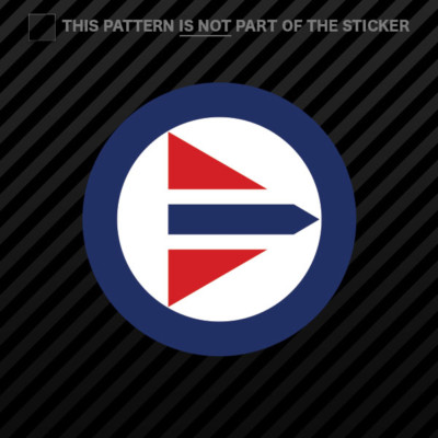 Royal Norwegian Air Force Roundel Sticker Vinyl RNoAF Norway NOR NO | eBay
