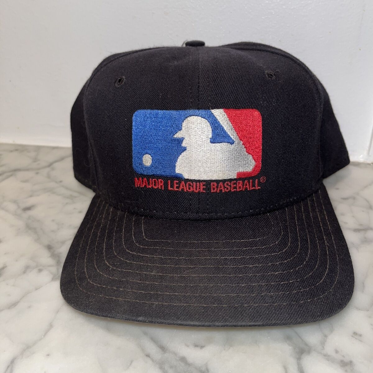 RARE MLB Umpire Hat Vintage 80s New Era Pro Model Batter Man RARE MLB Umpire Hat Vintage 80s New Era Pro Model Batter Man
