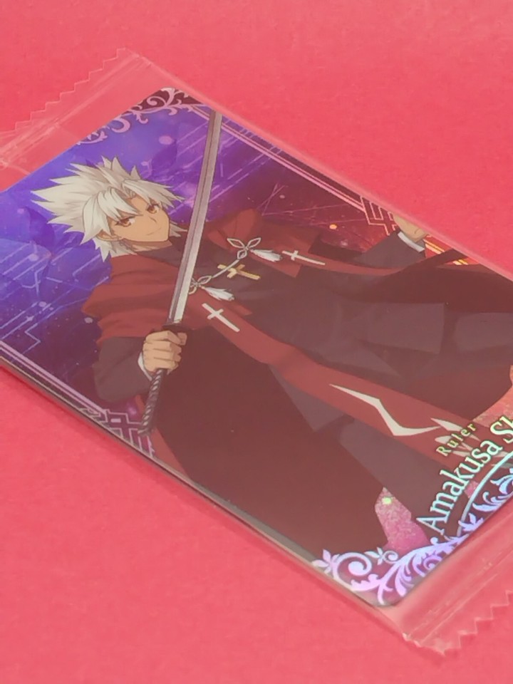 Amakusa Shirou Fate Grand Order FGO Wafer Card SP 27 Ruler Bandai ...