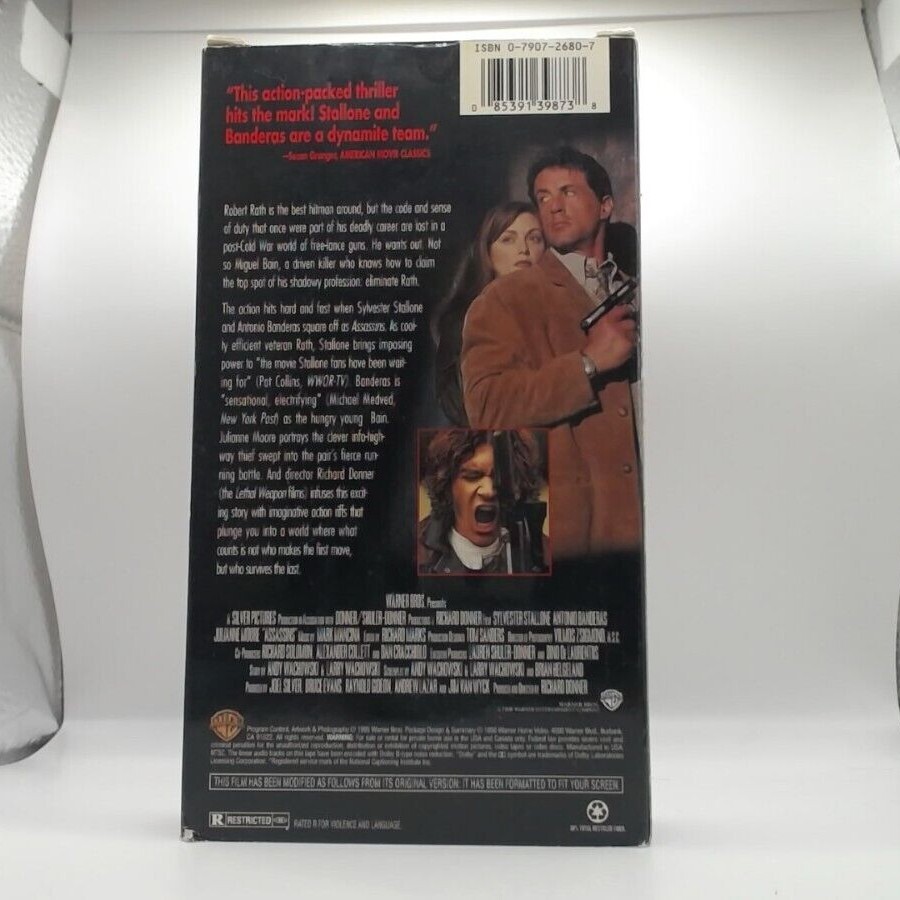 Assassins (VHS, 1996) 85391398738 | eBay
