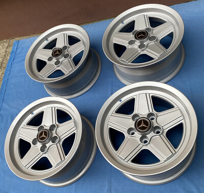 15" Mercedes W115 W116 W123 W124 W126 W201 W202 Melber Wheels Rims ...