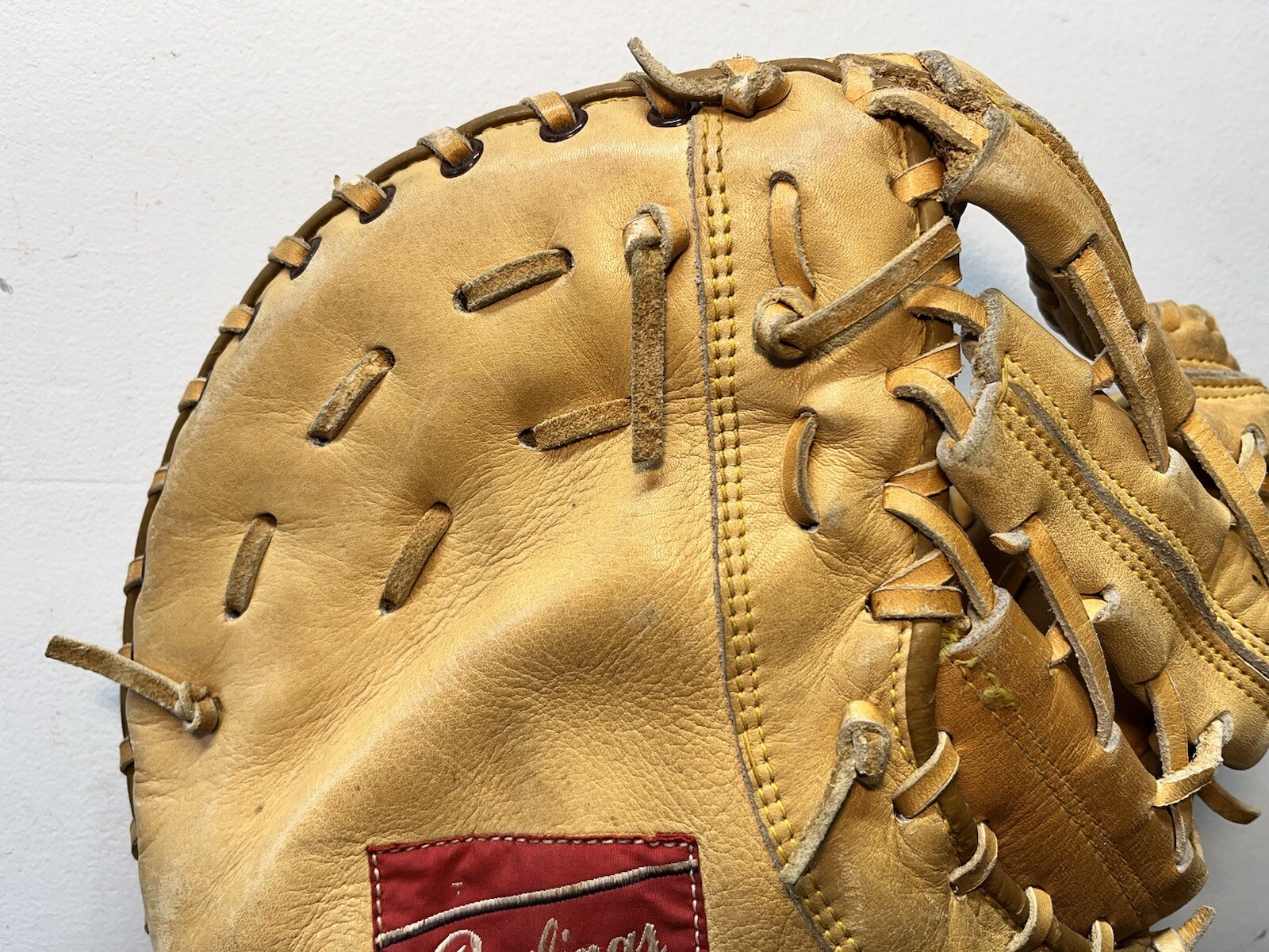 Vtg 1970s Gene Tenace Rawlings Model FJ42 Baseball Glove 1st Basemans ...
