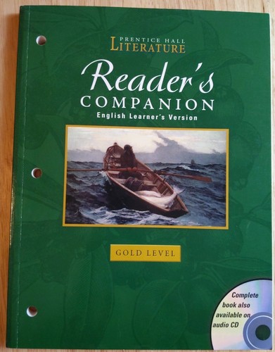 Adapted Reader's Companion Workbook Gold Level 9th Grade 9 Homeschool ...