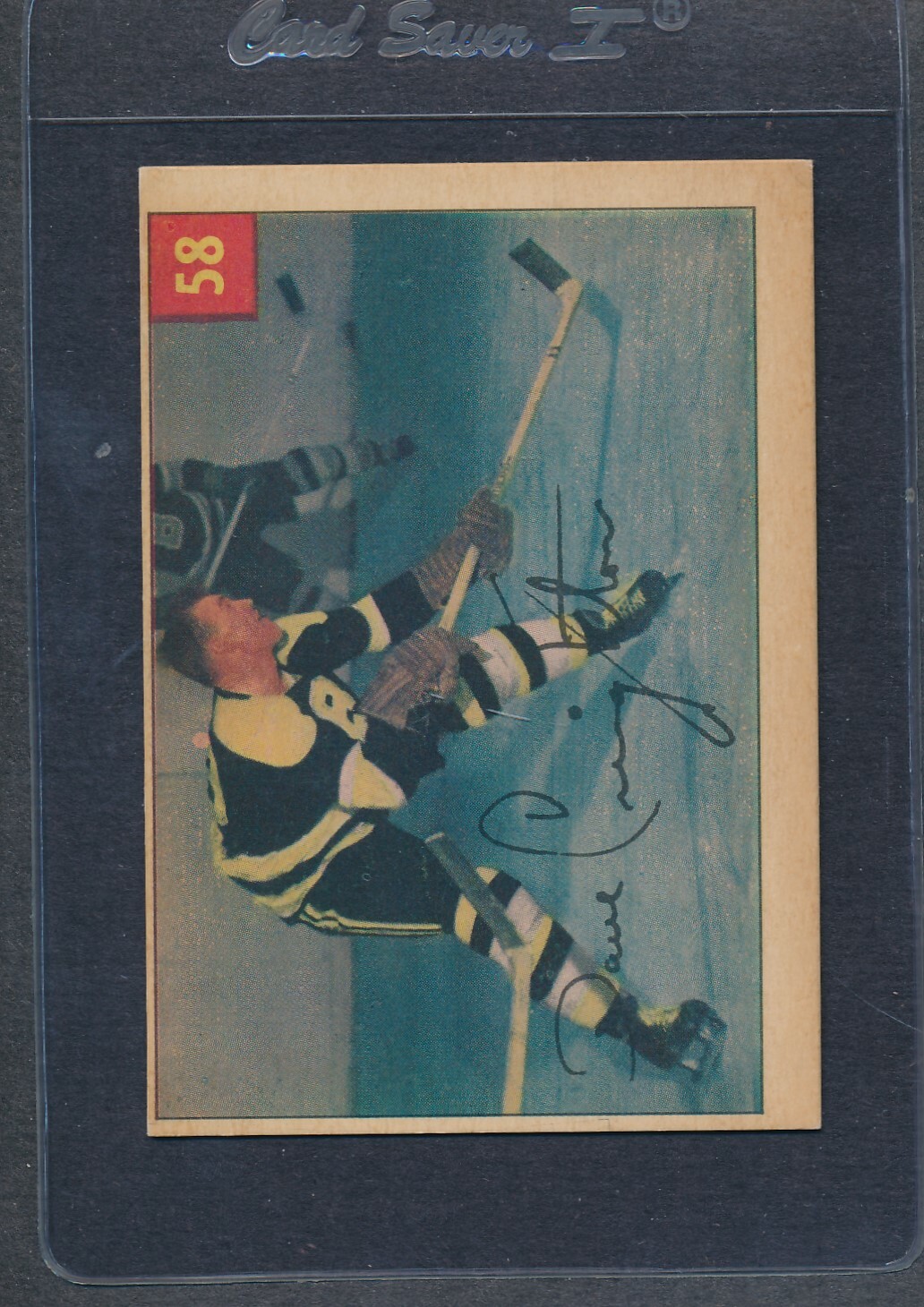 1954/55 Parkhurst #058 Dave Creighton Bruins EX *159 | eBay