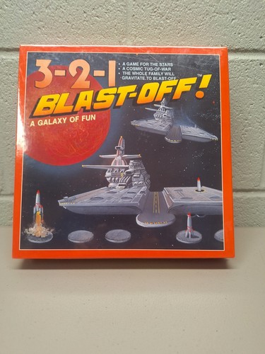 3-2-1 BLAST-OFF Outer Space Board Game Vintage 1991 Brand New Sealed | eBay