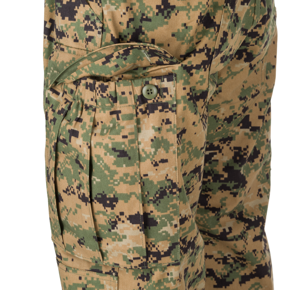 US Woodland Digital Marines Usmc Army Marpat Combat Trousers Pants Sl ...