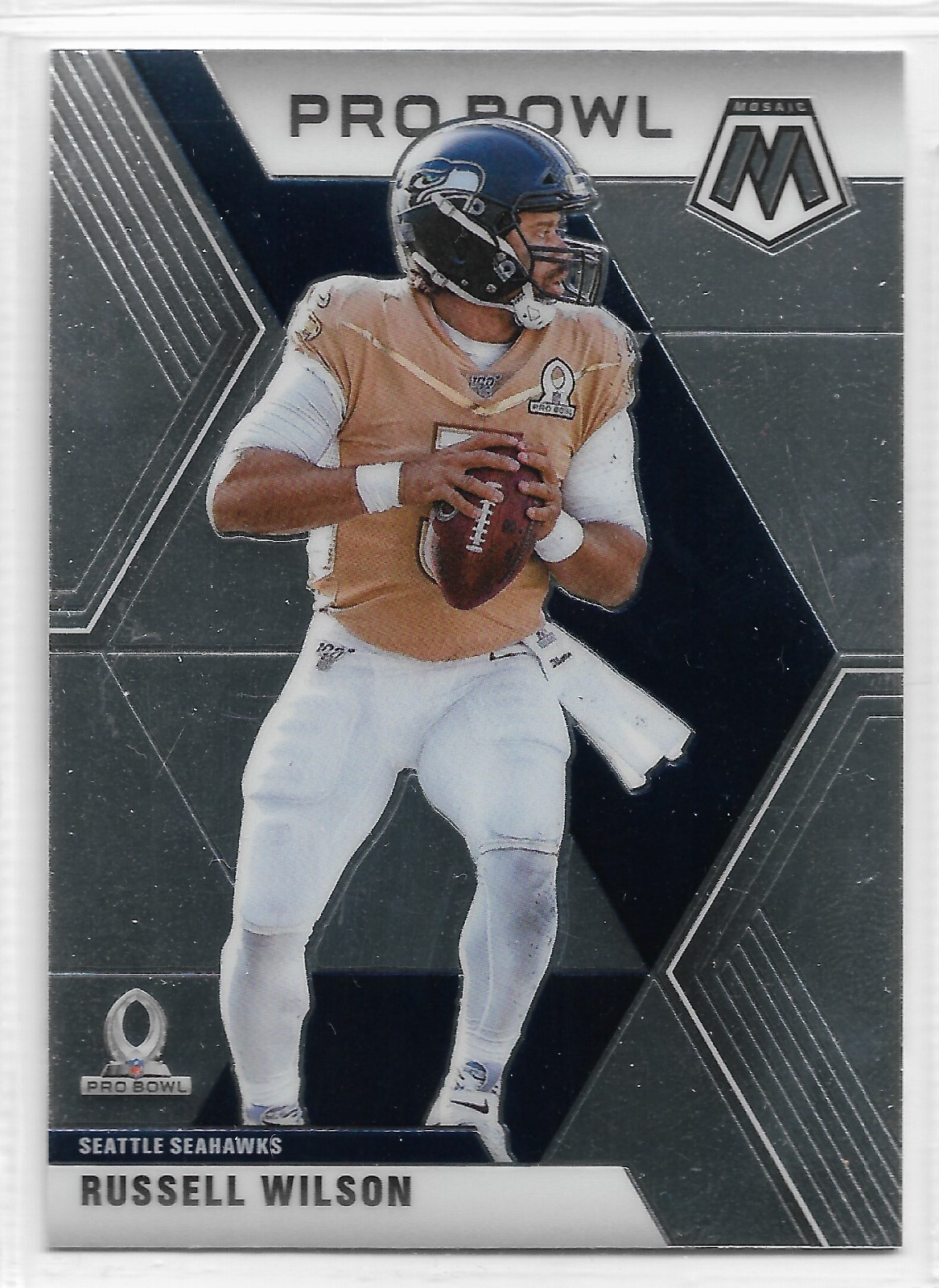 2020 Panini Mosaic Russell Wilson Pro Bowl Base Card # 260 | eBay