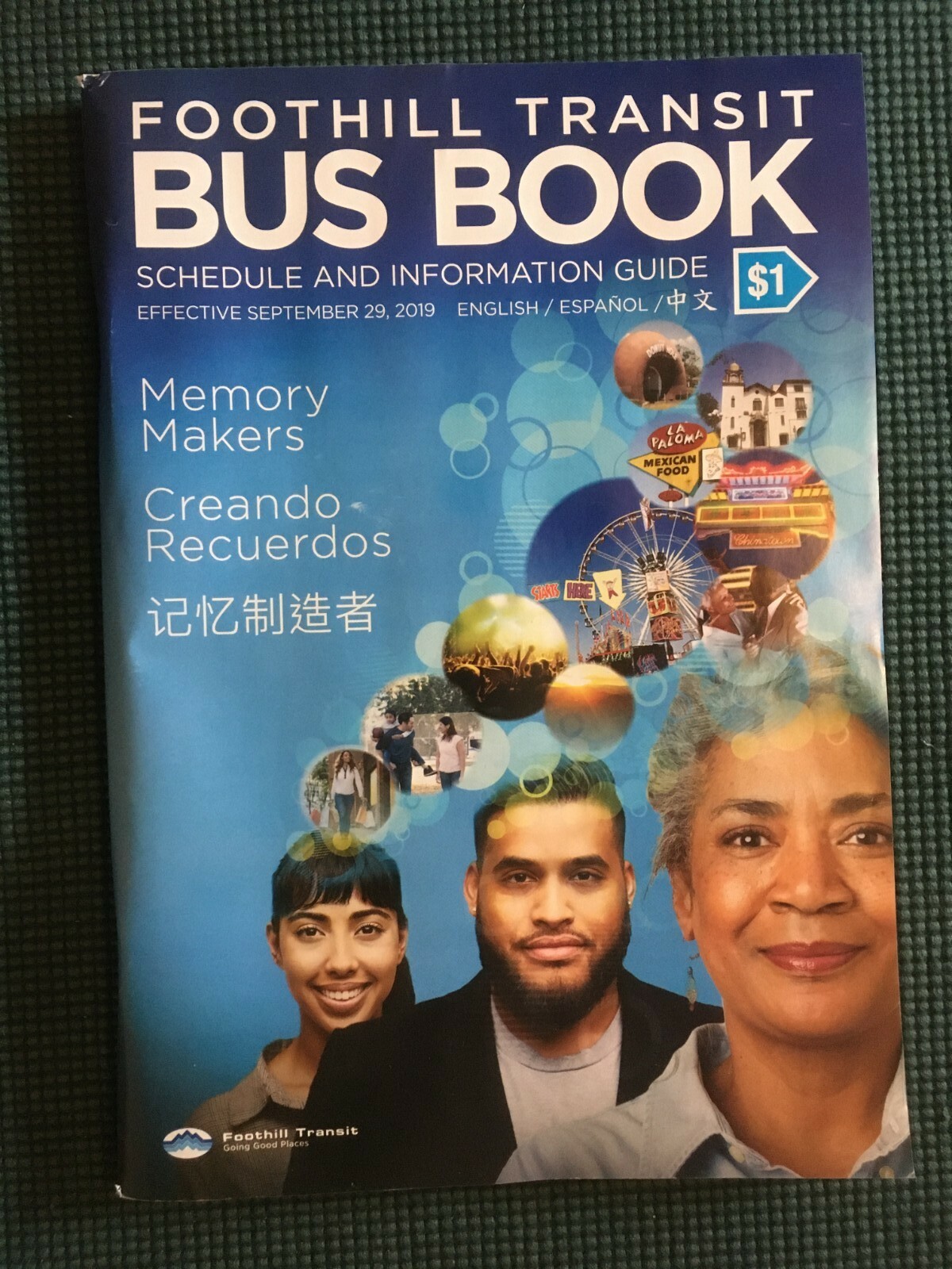 Foothill Transit Bus Booklet Schedule & Info Guide [Effective Sept 29 ...