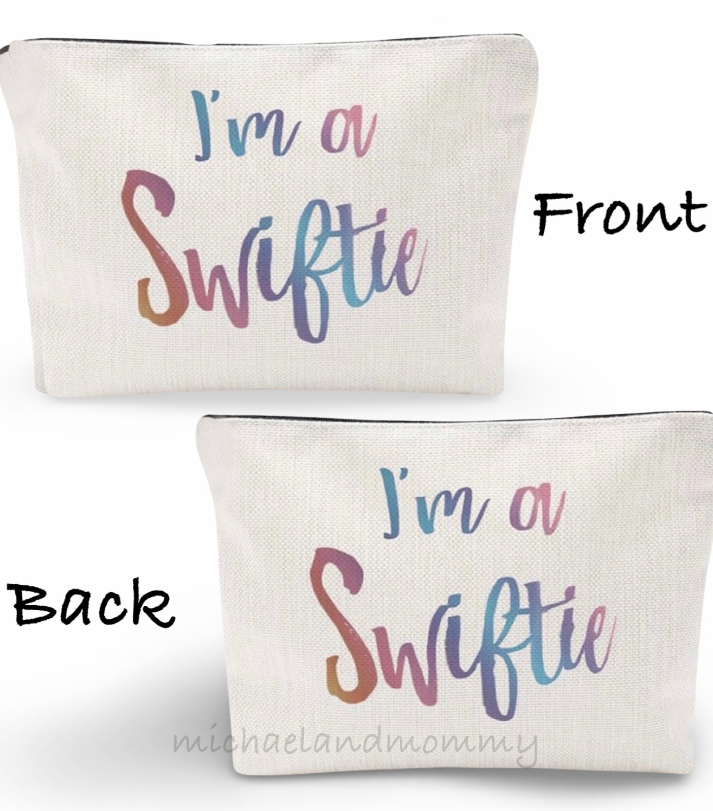Taylor “I’m A Swiftie” Makeup Cosmetic Bag Pouch | eBay