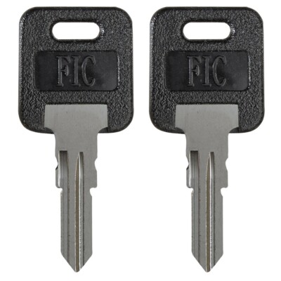 1 Pair (2 keys) Fastec FIC CF,EF,HF Series Keys HF301-HF351 - Select ...