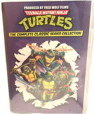 Teenage Mutant Ninja Turtles Complete Classic Series Collection DVD ...
