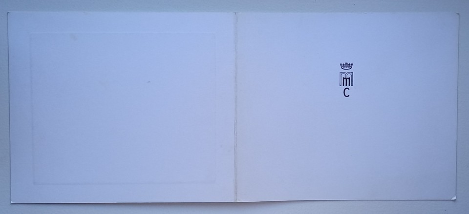 Prince & Princess Michael Kent Signed Autograph Christmas Card Queen ...