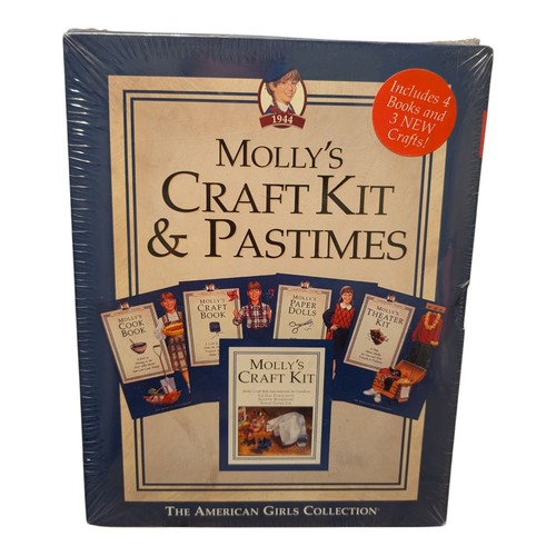 American Girl MOLLY Craft Kit & Pastimes Set Vintage Pleasant Company ...