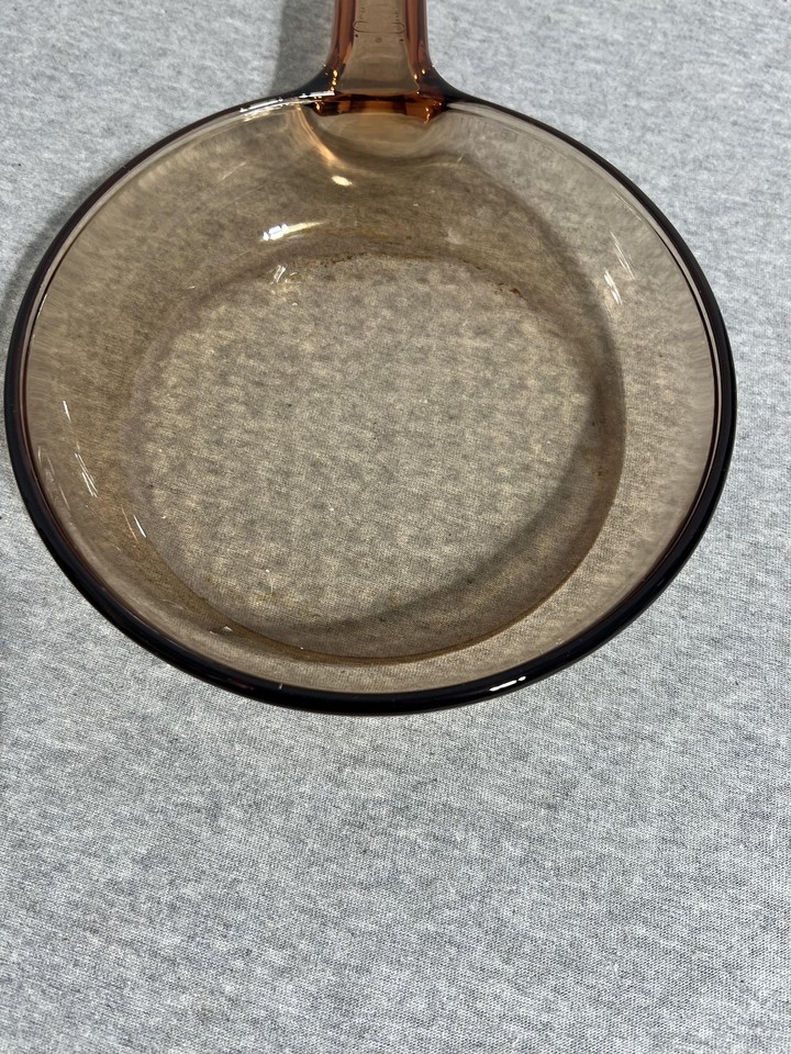 Vintage Vision Corning France Glass Skillet Fry Pan 7 Inch Cookware ...
